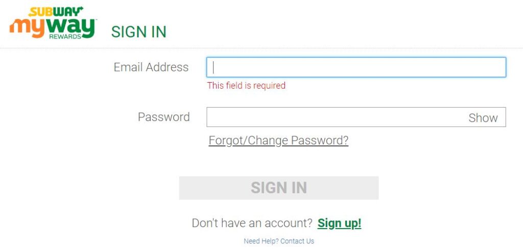 Mysubwaycard: Login, Sign Up, Activate And Check Subway Gift Card Balance