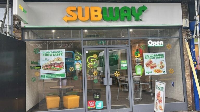 Subway UK Menu With Prices, Hours, And Contact Information!