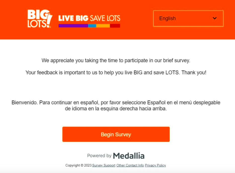 BiglotsSurvey: Complete Big Lots Customer Survey At www.biglotssurvey.com